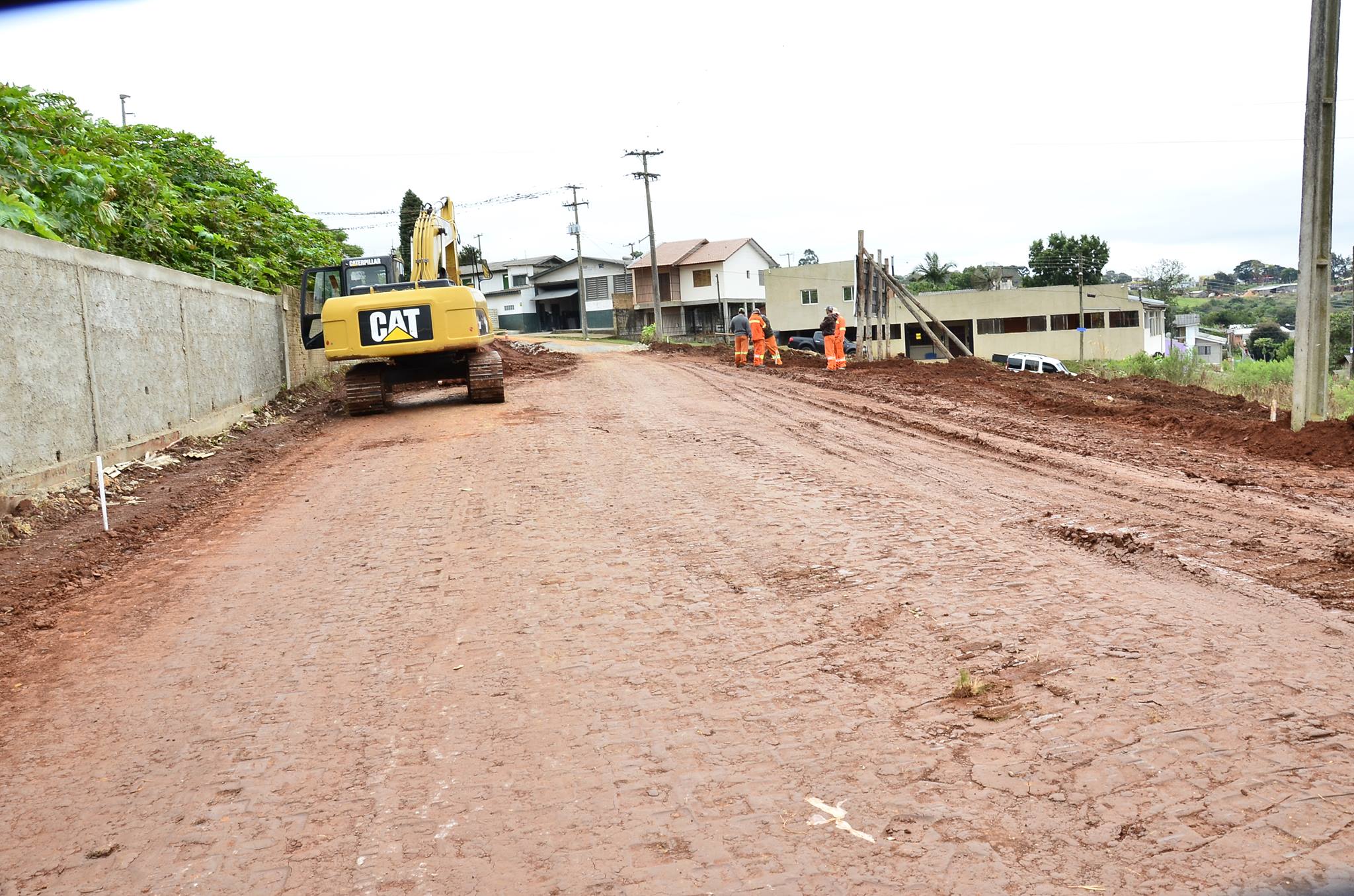 Pavimentação nos bairros - Secretaria de Obras